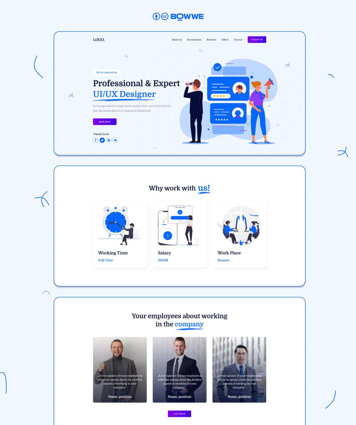 Top 11 Recruiting Website Templates for Faster Hiring
